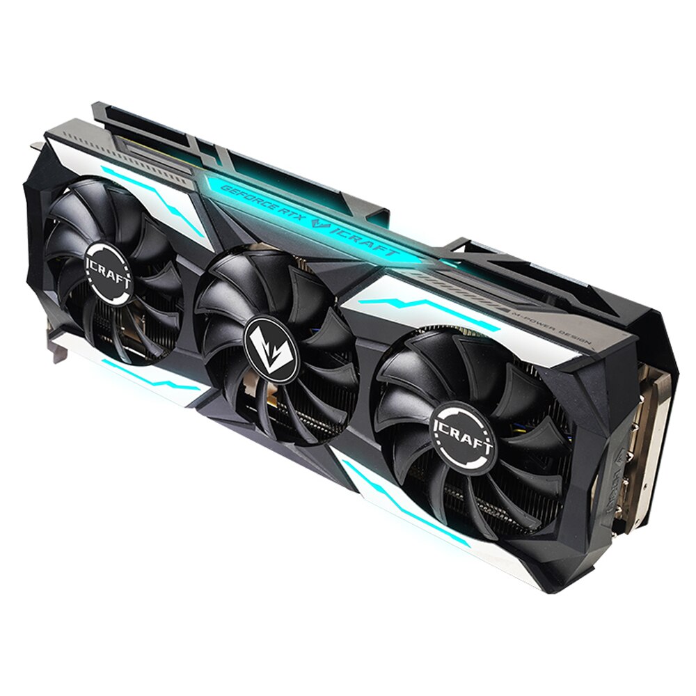 Купить Видеокарта Maxsun NVIDIA RTX 3080 iCraft OC 10G Graphics Card ...